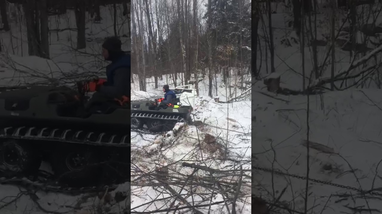 Escargo tracks pulling - YouTube