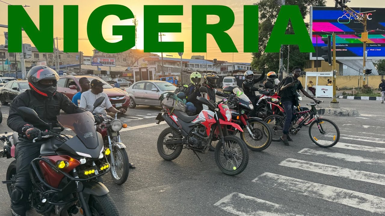 Nigeria 🇳🇬 | The kind gesture of Nigerian riders who welcomed us! [S3 ...