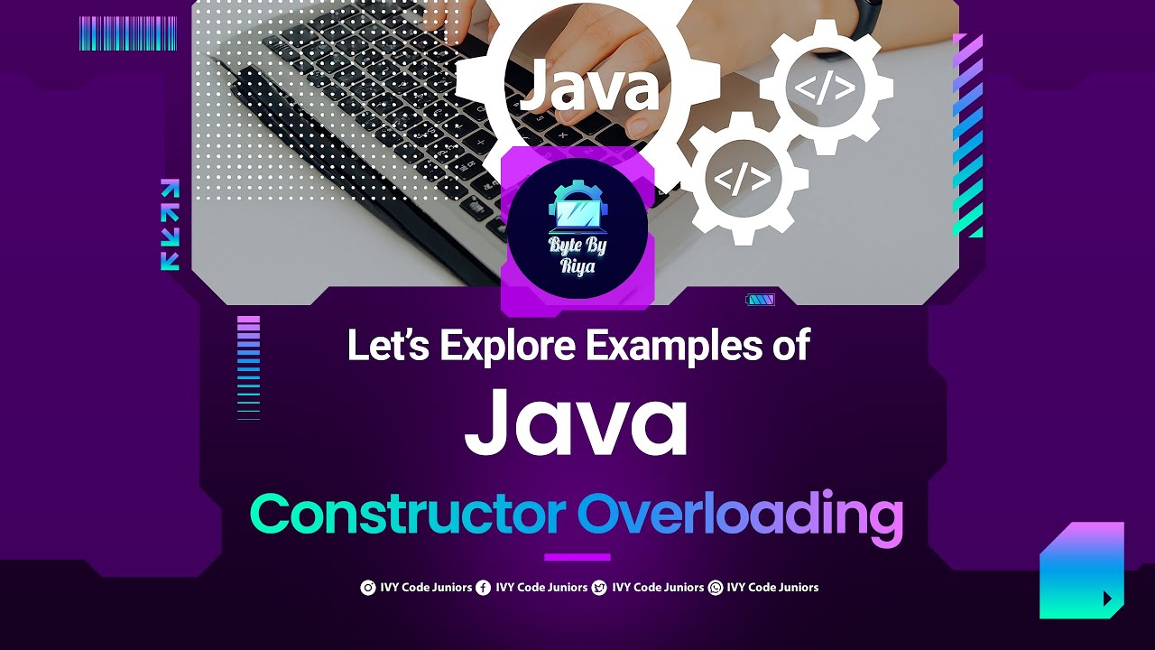 Java Constructor Overloading Example Code With Me - YouTube