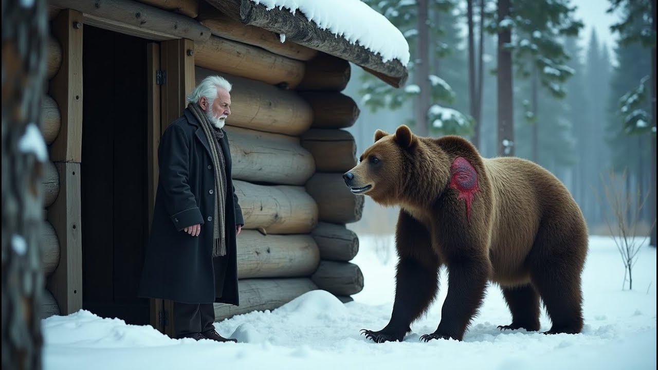 Frozen Bear Begs Man to Enter the House What Happened Next Will Leave ...
