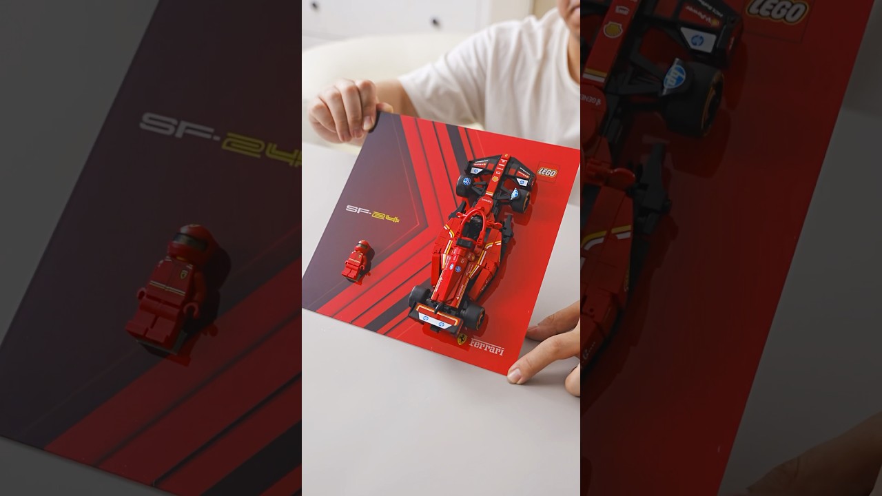 Lego display case for Ferrari SF24 #lego #afol #legocollection #ferrari ...