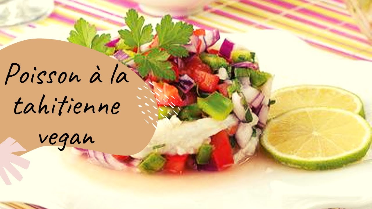 POISSON VEGAN 100% fait maison - YouTube