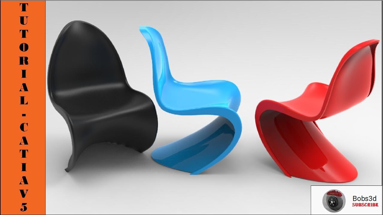 Tutorial_Panton chair_ Catia v5 - YouTube