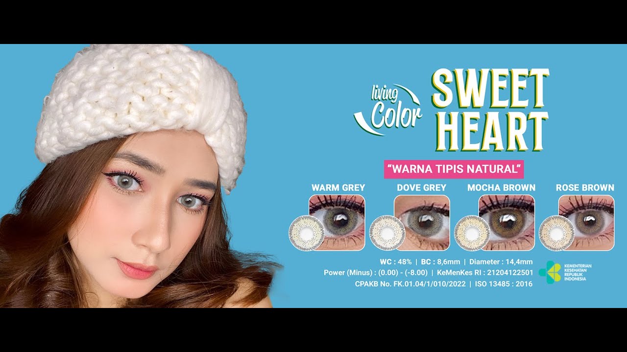 Living Color Sweetheart Softlens - byIRISLAB - YouTube