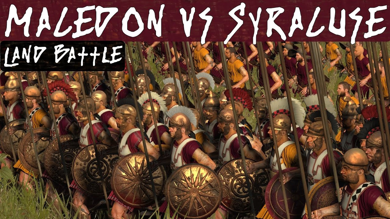 Total War Rome 2 Online Battle 202 Macedon vs Syracuse - YouTube