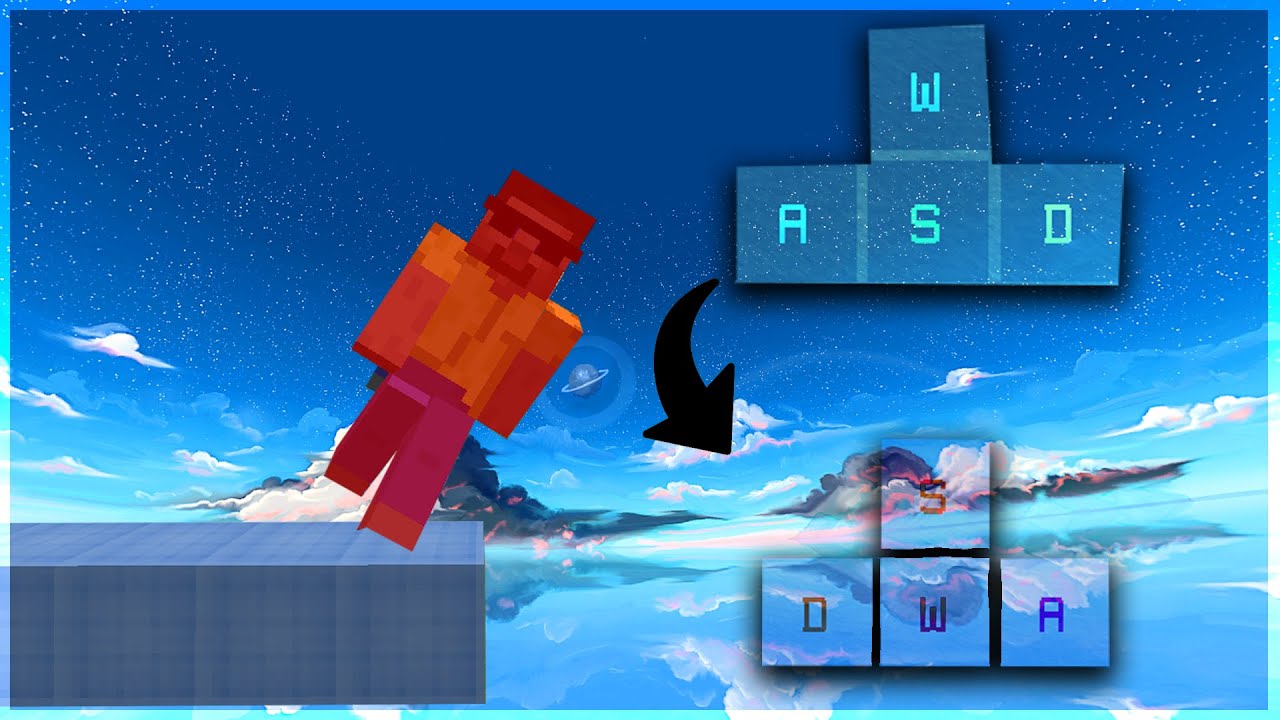 Bedwars but my keystrokes are random | Hypixel Bedwars - YouTube