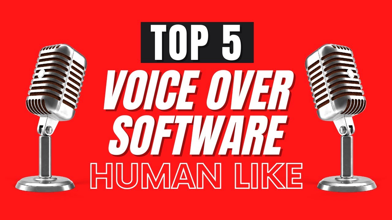 Top 5 Human Like Voice Over Software | Create Professional Voice Overs ...