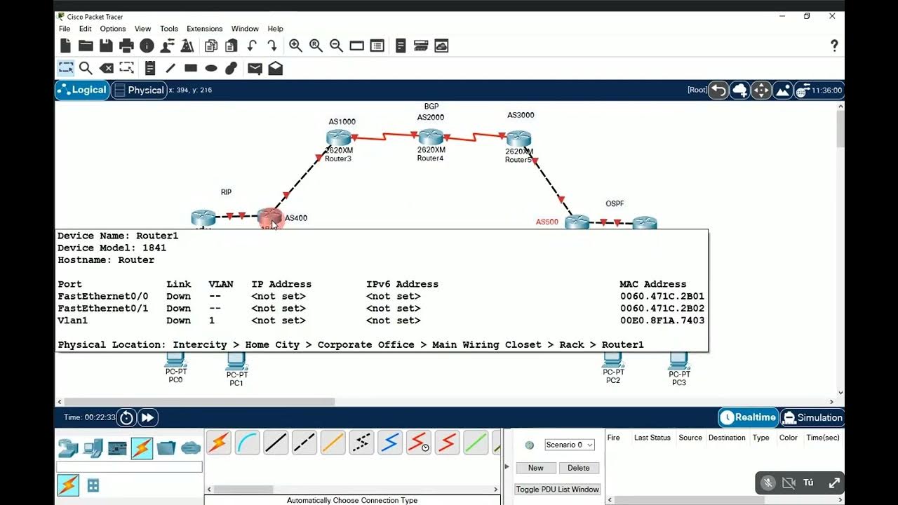 Redes avanzadas - Enrutamiento RIP-BGP-OSPF - YouTube