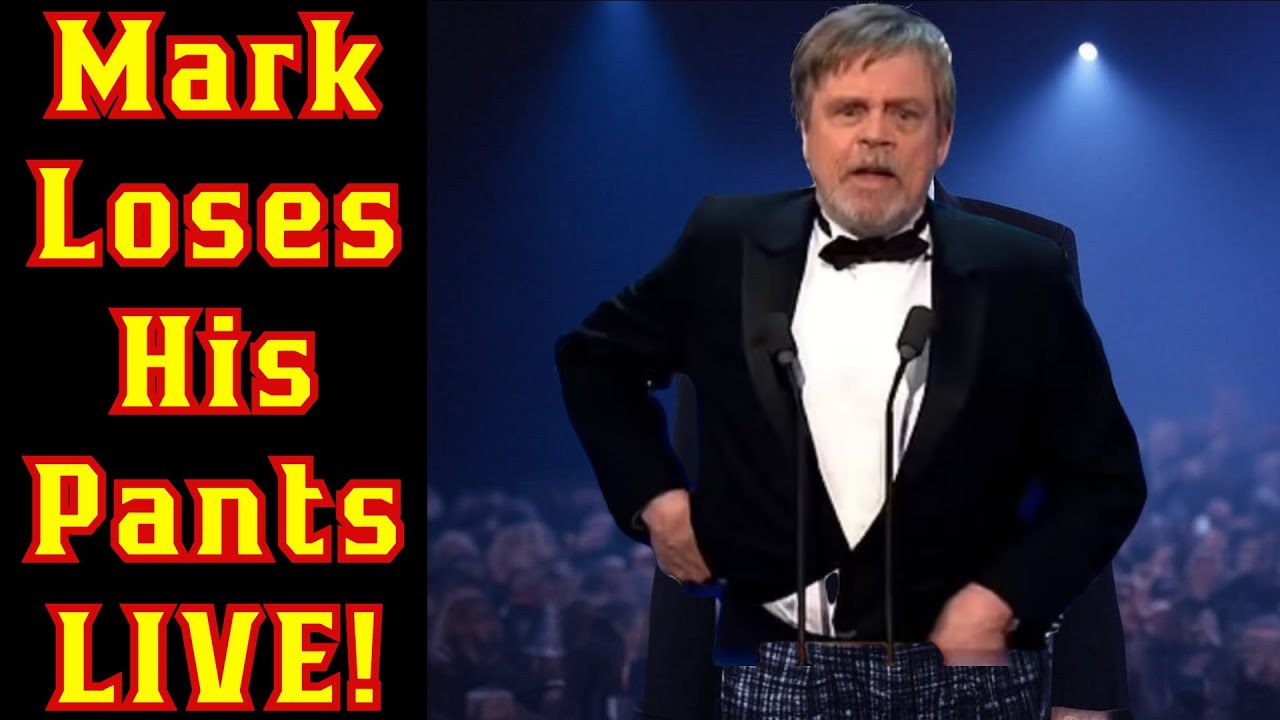 Star War's Actor Wardrobe Malfunction! Actor Mark Hamill Loses His ...