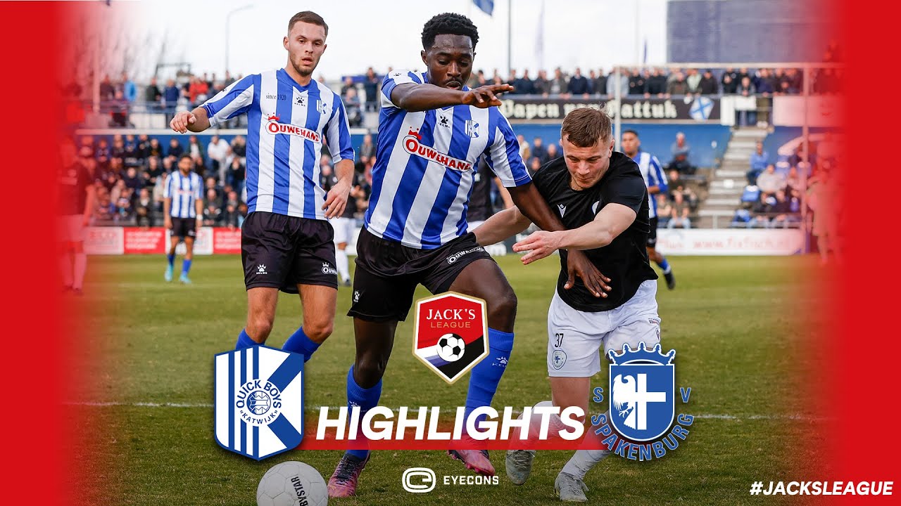 VIJF GOALS voor rust & ENORME MISSER 😱 | Quick Boys vs. SV Spakenburg ...