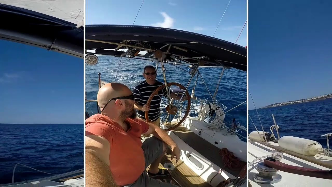 December 28 2018 - Fun sail with my friend Mark Galea on board his Sailing Yacht - Mother ...