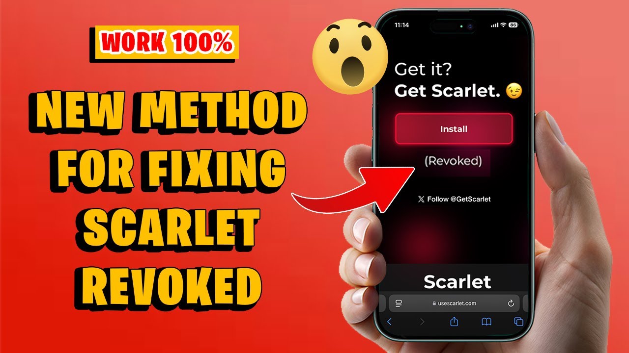 NEW Scarlet Method : Free Install IPA Files No PC + No Revoke - YouTube