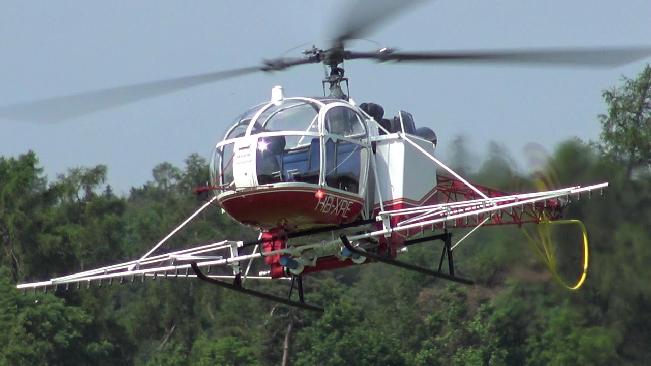 RC SCALE TURBINEN LAMA SA-315B MIT LÖSCH FUNKTION - YouTube