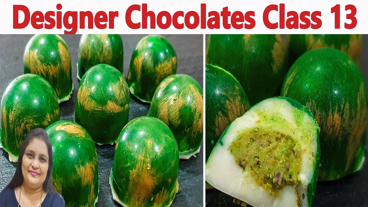 Designer Chocolate Class 13 | Manisha Bharani Kitchen - YouTube