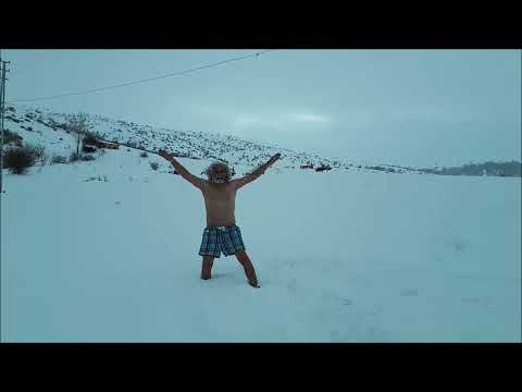 -18 Derecede Kar/Buz/Su Banyosu... Yozgatlı Eğitimci Vahdi Açıkyürek...