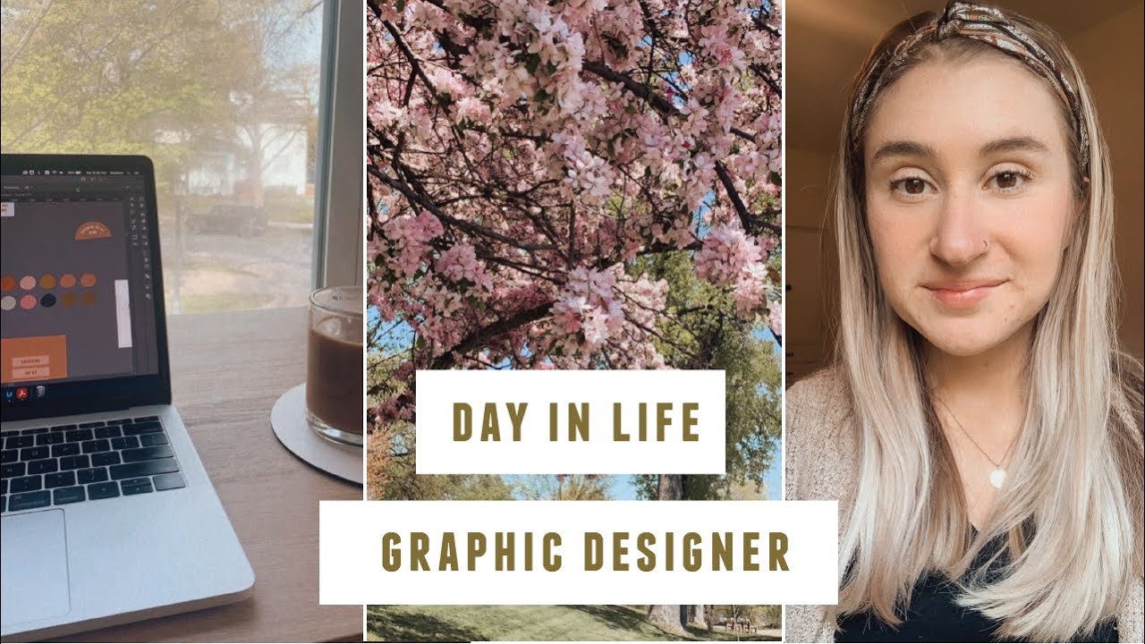 Productive Day in my Life as a Graphic Designer - YouTube