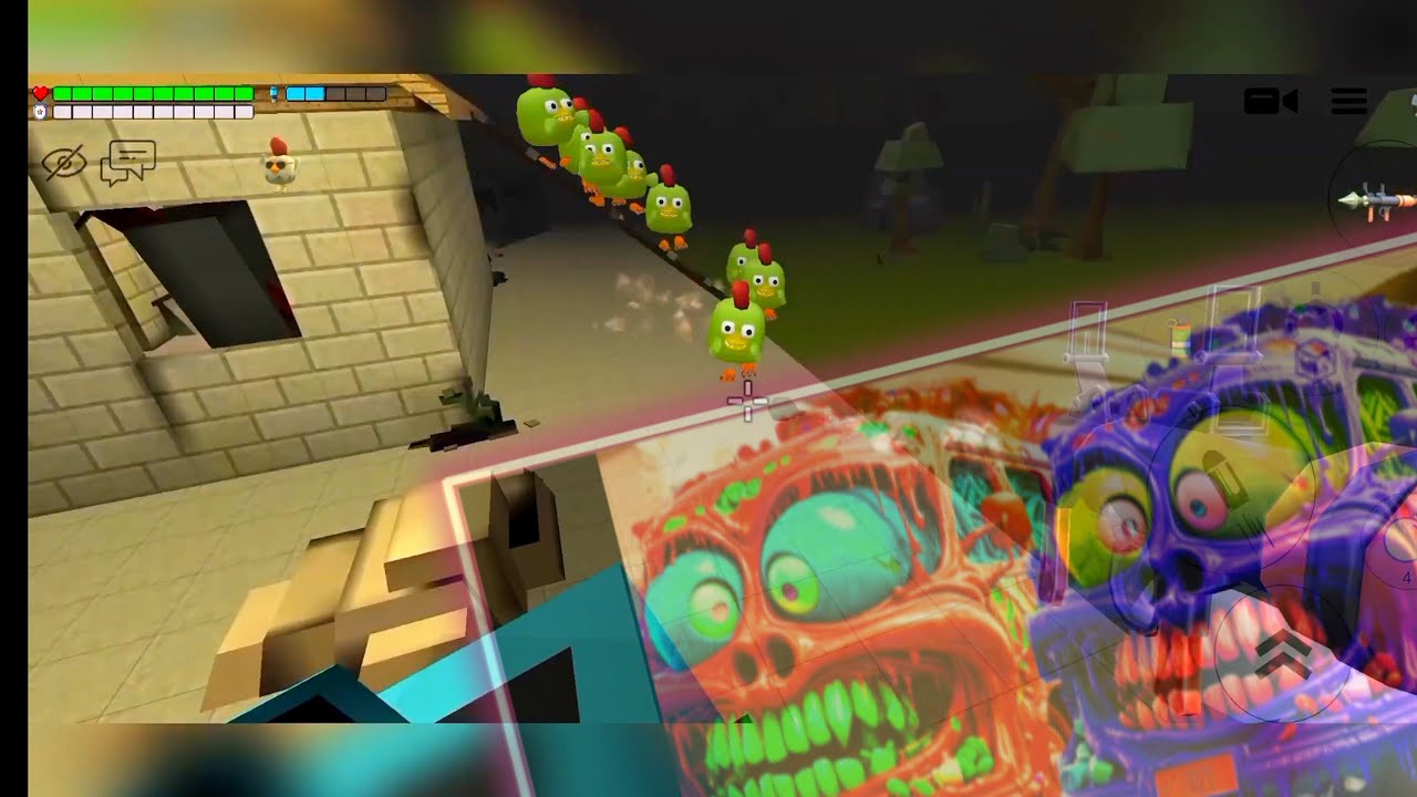 superfly chicken vs zombies Zombieland chicken gun Full HD 1080p - YouTube