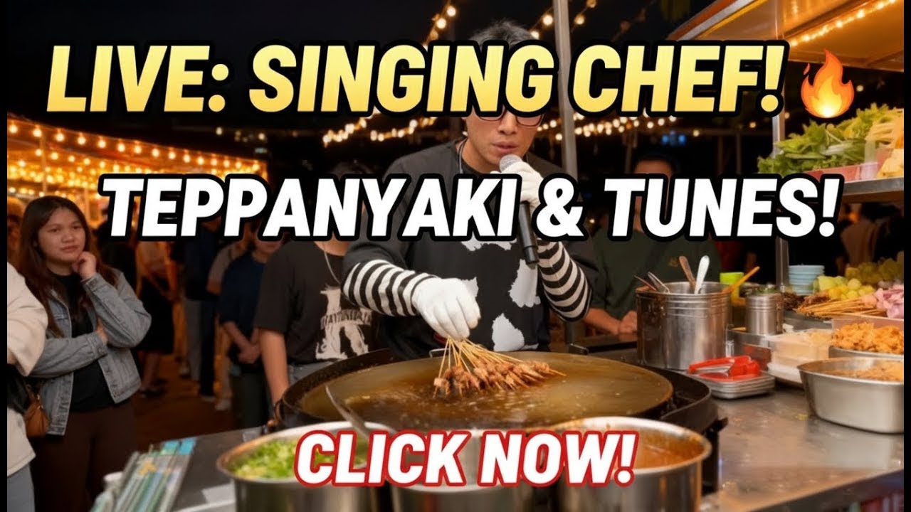 LIVE🔴Sizzling Teppanyaki Show – Mouthwatering Grill Experience - YouTube