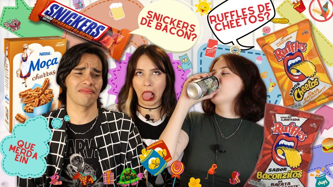 NOVIDADES DO MERCADO: SNICKERS DE BACON, CEREAL DE CHURROS E MAIS ...