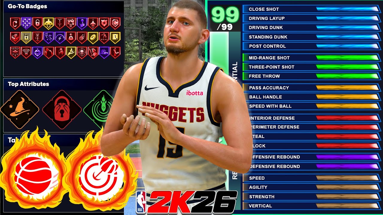 THIS NIKOLA JOKIC BUILD MIGHT TAKE OVER 2K26 - YouTube