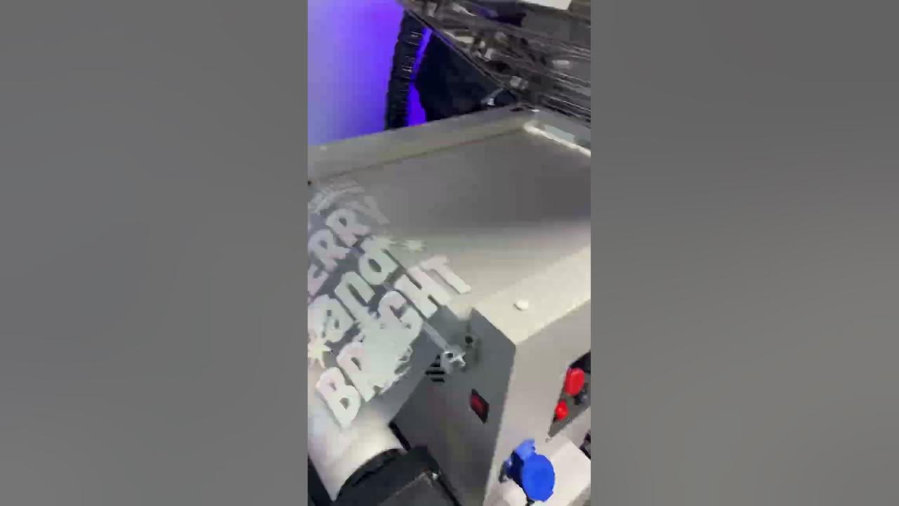 Omniprint: DTF printer first look at the Transfers Printing - YouTube
