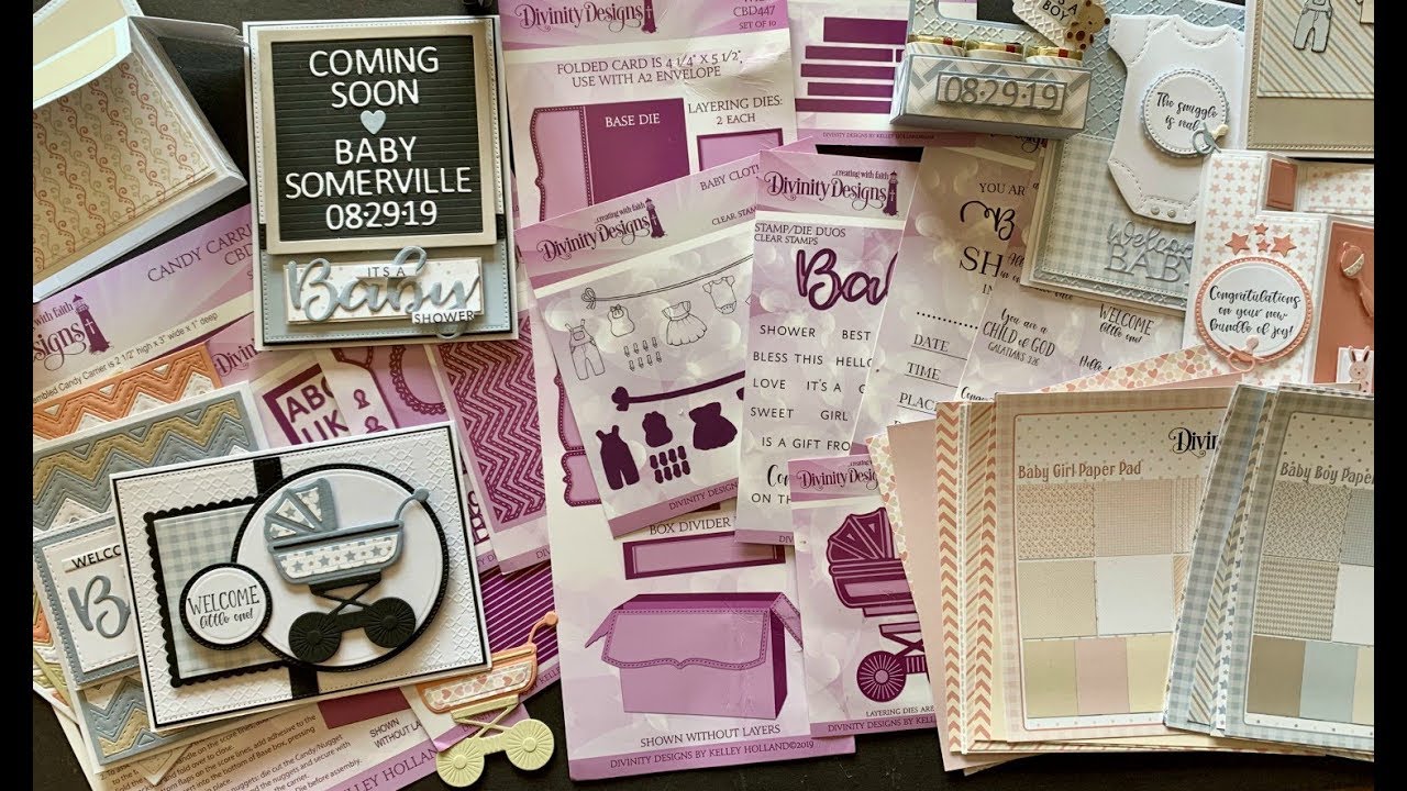 Divinity Designs July 2019 Release - YouTube