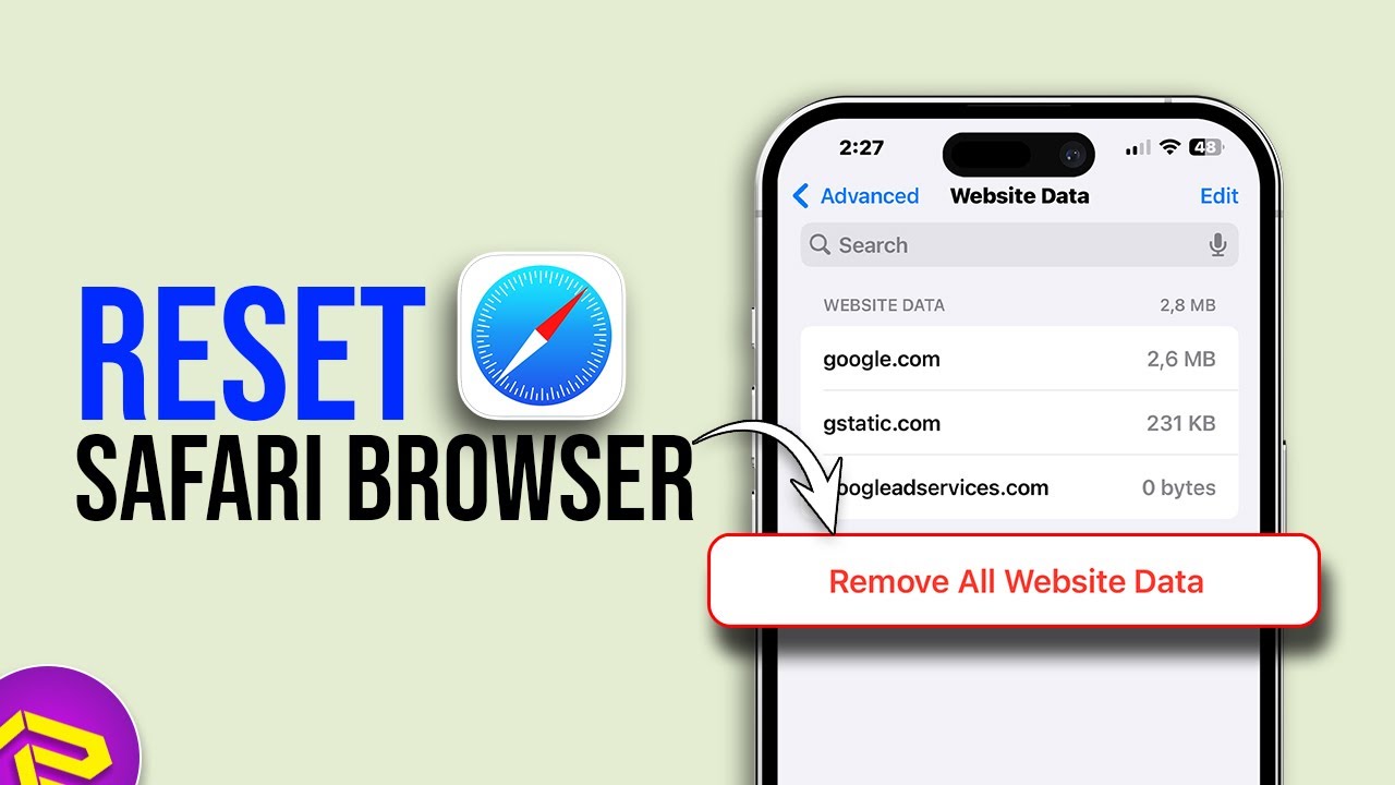 How to Reset Safari Browser on iPhone | Delete Safari Data on iPhone ...
