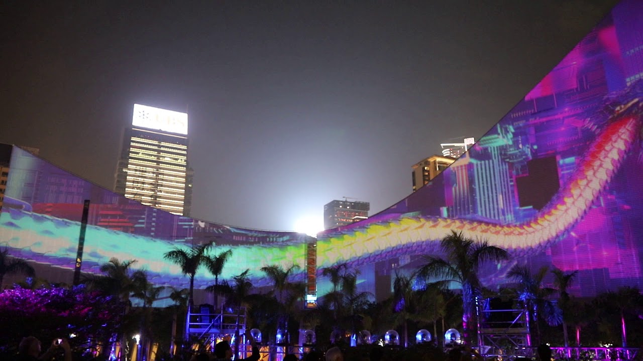 Hong Kong Pulse Light Show 20171203 - YouTube
