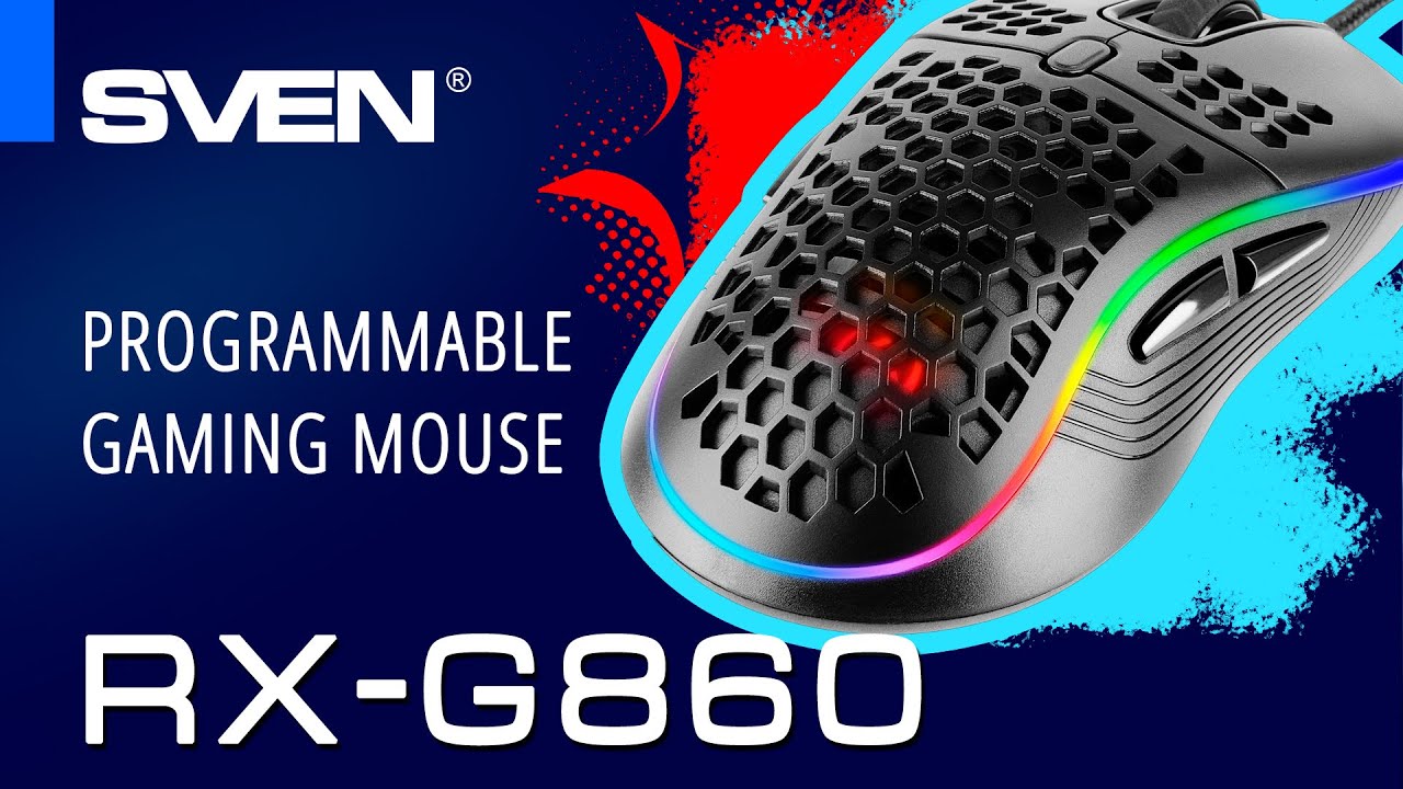 SVEN RX-G860 is a gaming mouse with the possibility to net macros ...