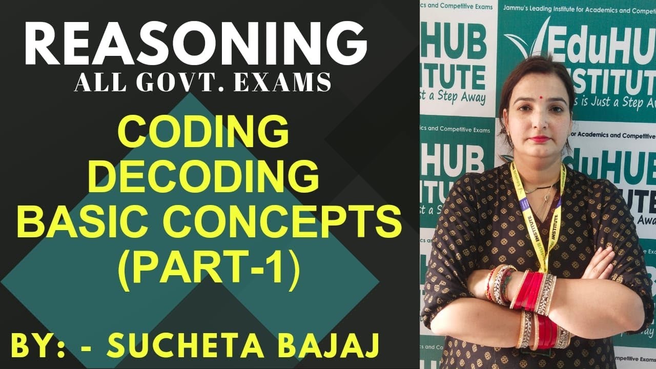 By Sucheta Mam || Coding Decoding - Part 1 || Basic concepts || # ...