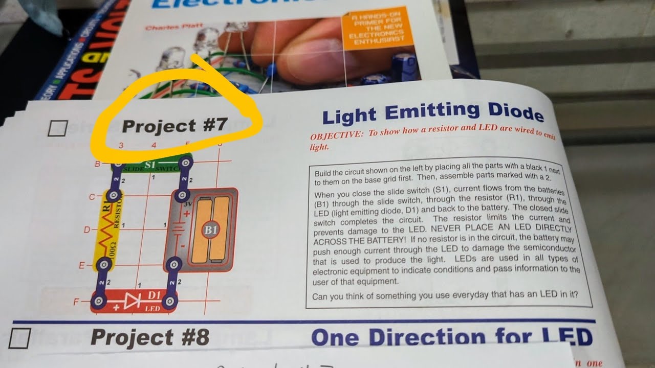 LED Series Circuit Elenco Snap Circuits Extreme Electronics Hobby Kit ...