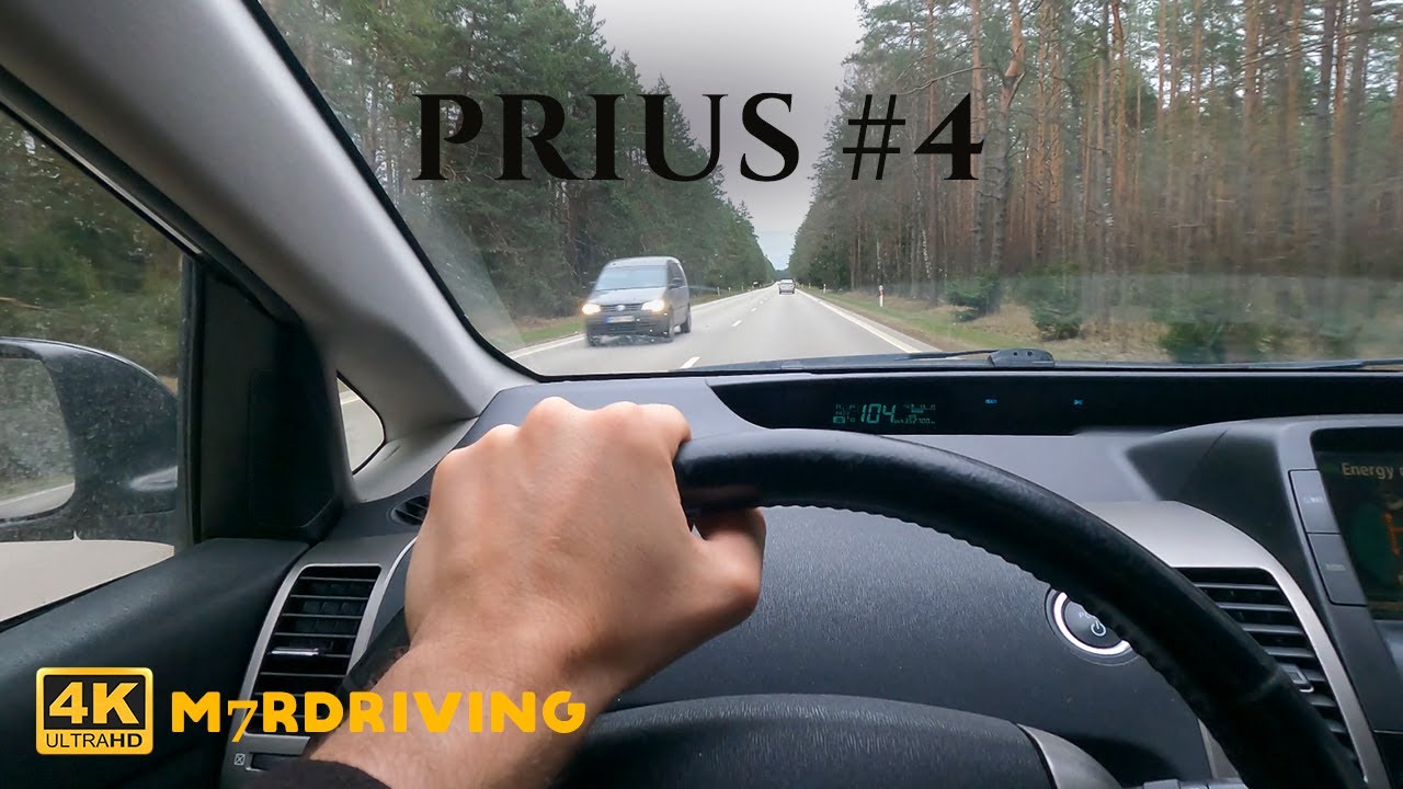 Prius ASMR Driving Sounds | Relaxing Car Sounds | No Talking No Music ...