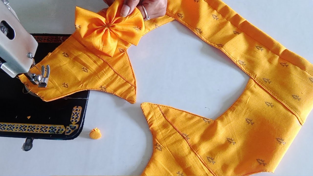 Boat Neck Blouse Design | Designer Boat Neck Blouse Cutting and ...