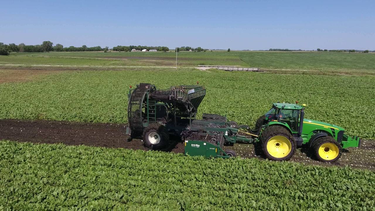 Art's Way 6812 Harvester - YouTube