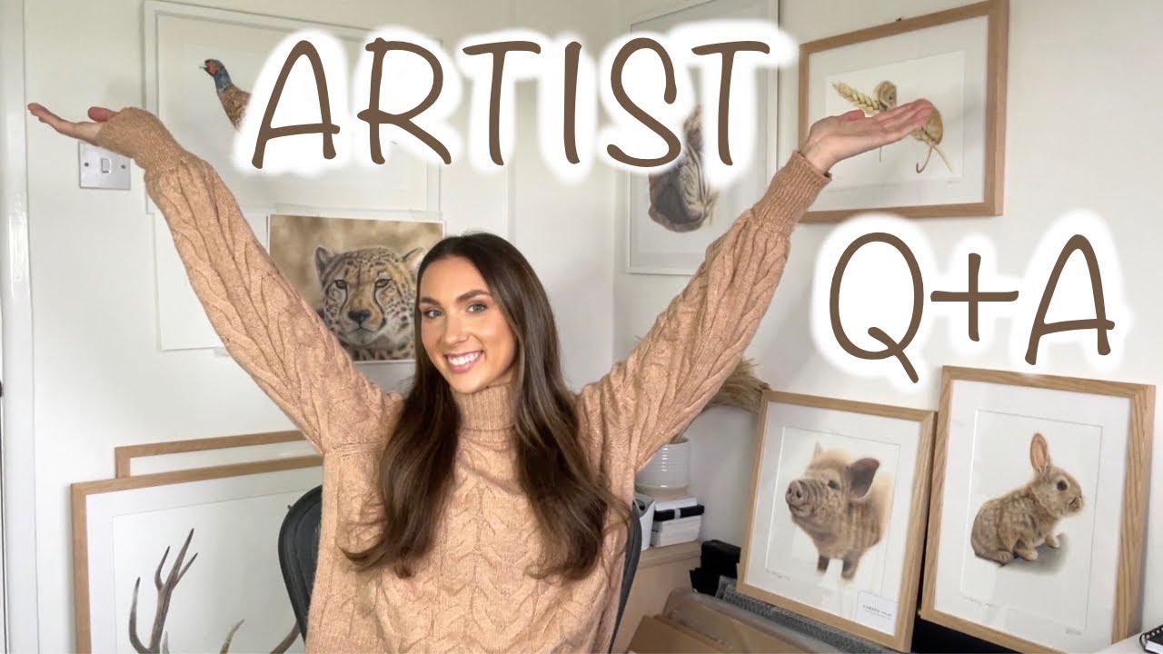 Artist Q&A - How I Started & Became a Full Time Artist - YouTube