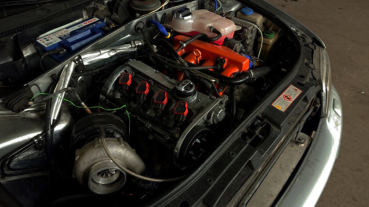 Audi A4 B5 1 8TQ AEB Big Turbo TB60 03 Billet 1Bar Lowgayboost Break in