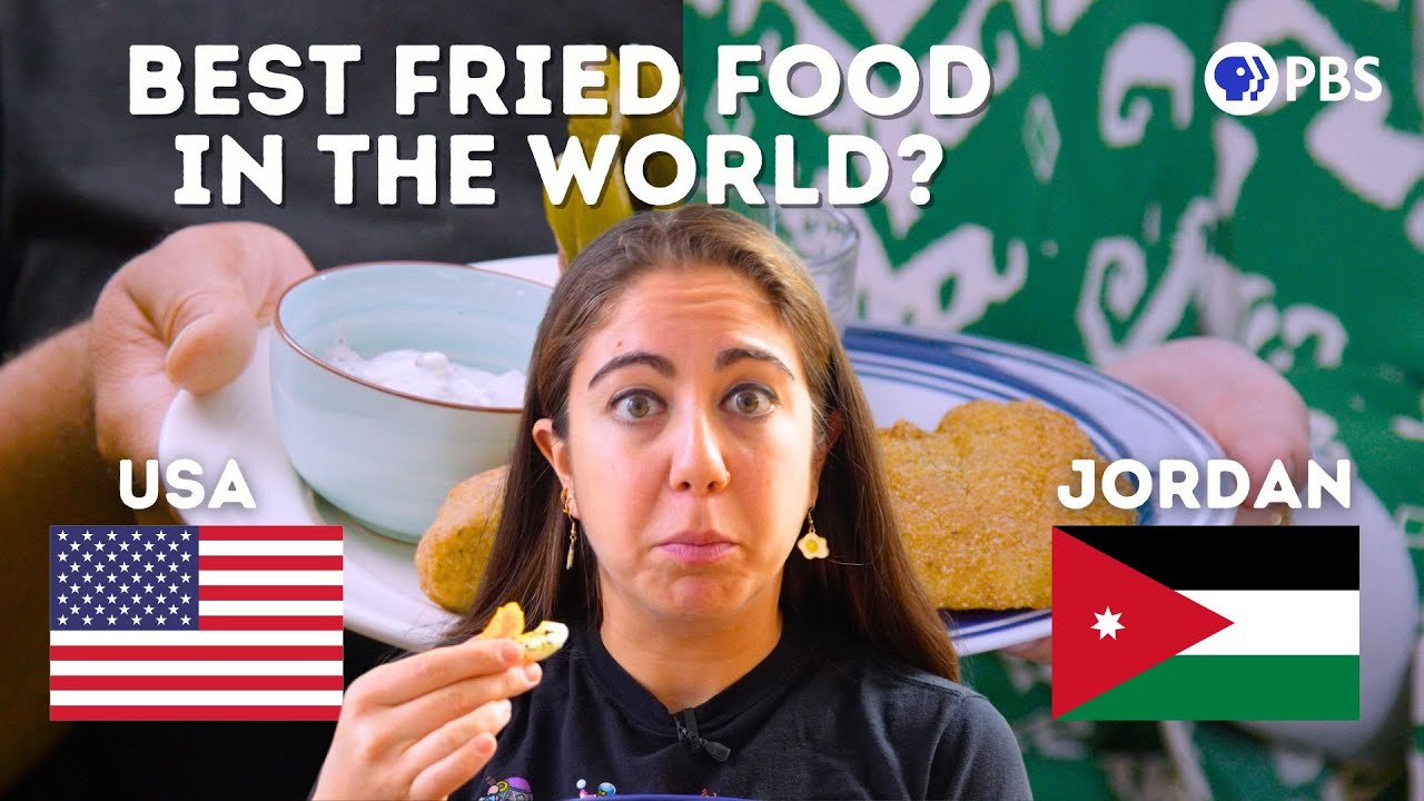 American SOUTHERN Vs. JORDANIAN Fried Food | Pan Pals 🍳 - YouTube
