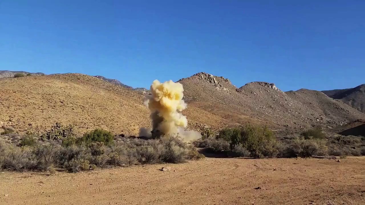 Tannerite multiple explosions - YouTube