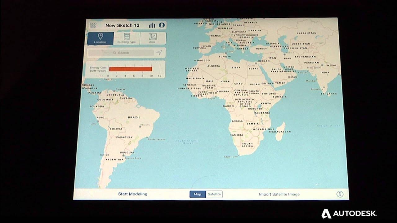 Building Program in Autodesk FormIt Mobile - YouTube