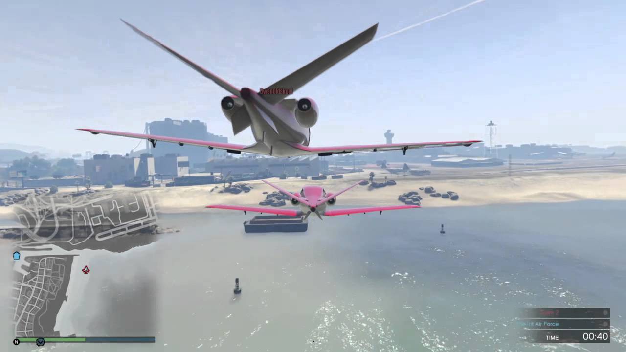 GTA V Air Show Training 2 - YouTube