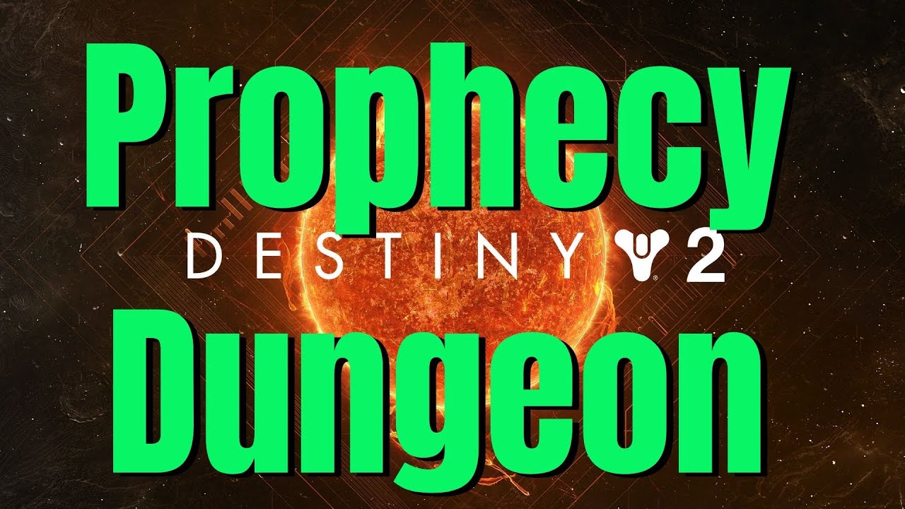 Destiny 2:Prophecy Dungeon - YouTube