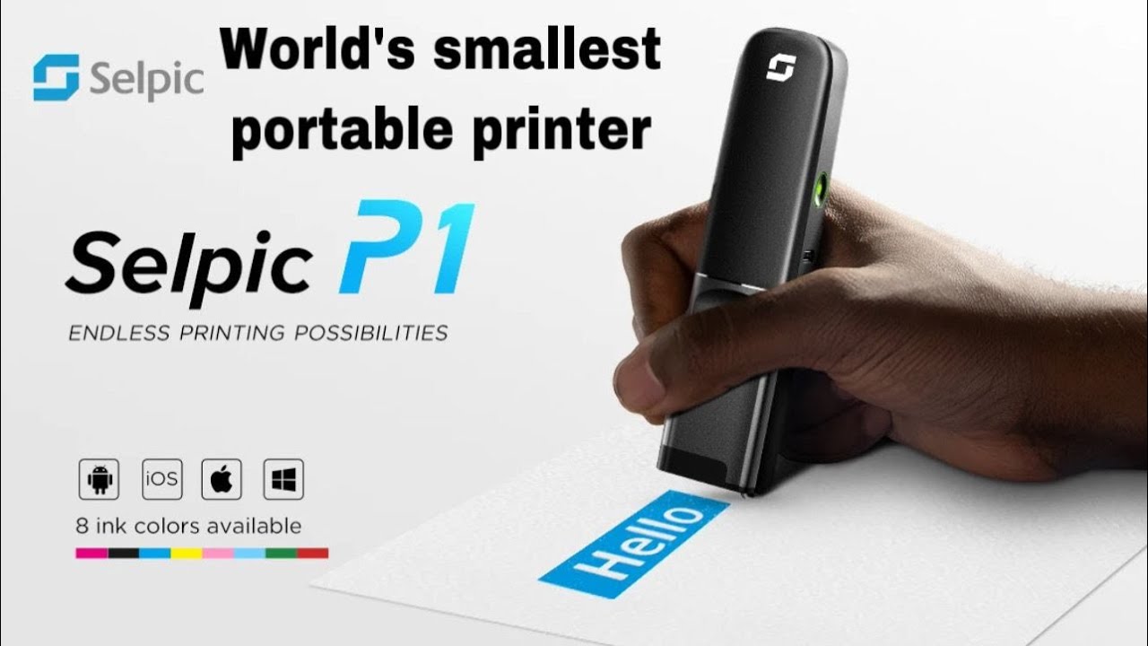 World's smallest handheld printer|selpicP1|feature|specification|review ...