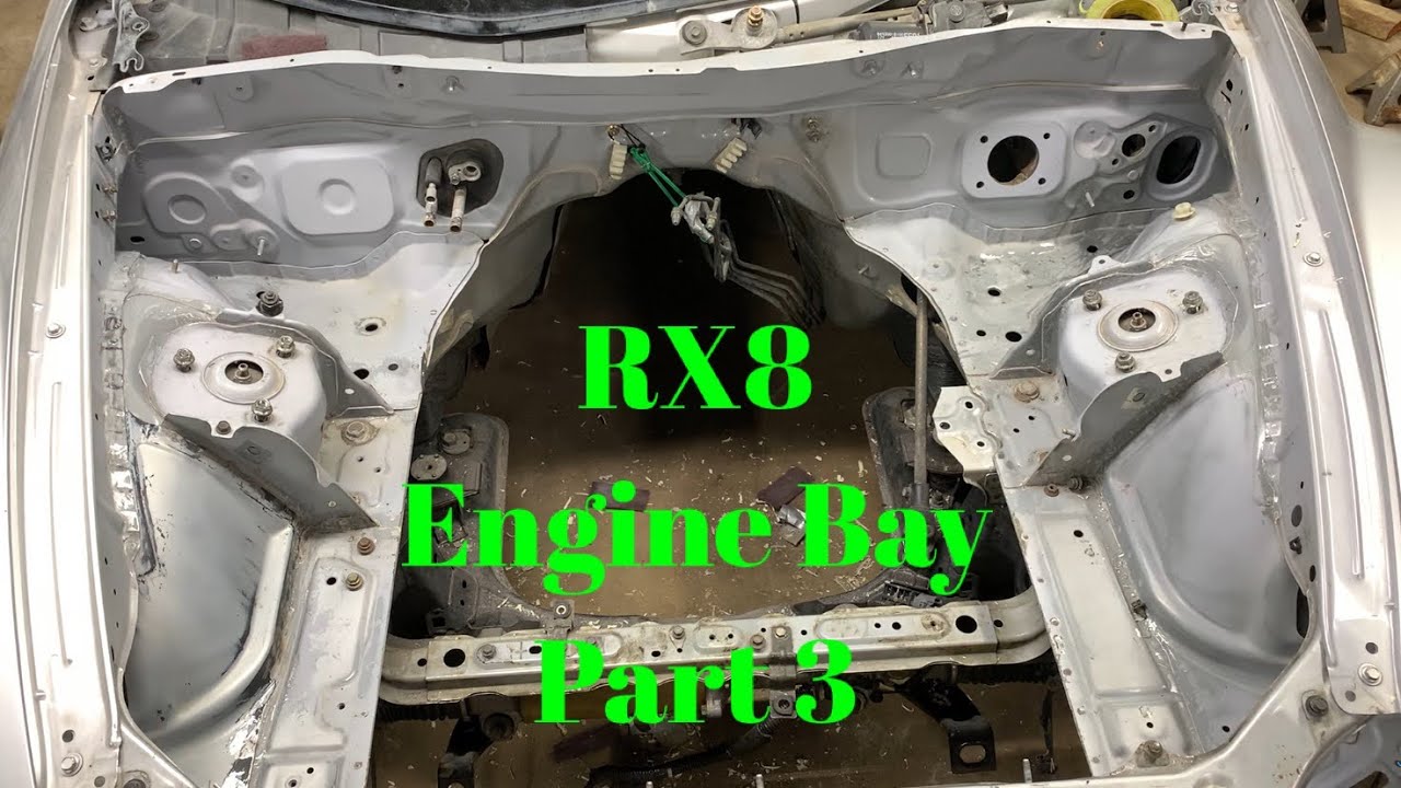 RX8 Engine Bay (pt3) - YouTube