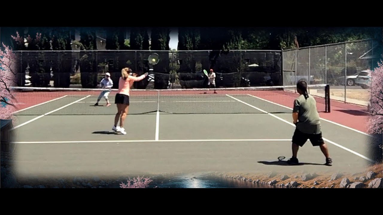 Mixed Fun Doubles at Cahalan Park, part 1 July 9 2024 - YouTube