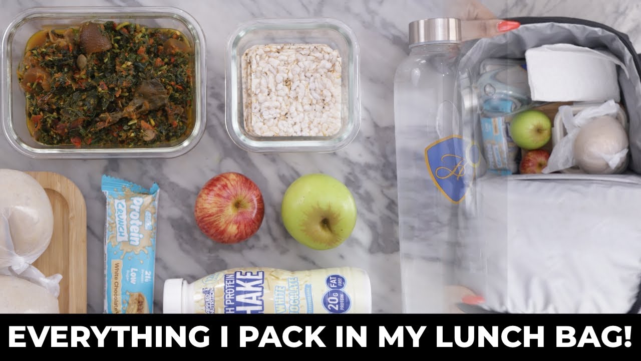 Everything I Pack in My Lunch Bag + Can N5,000 still Make a Pot of ...
