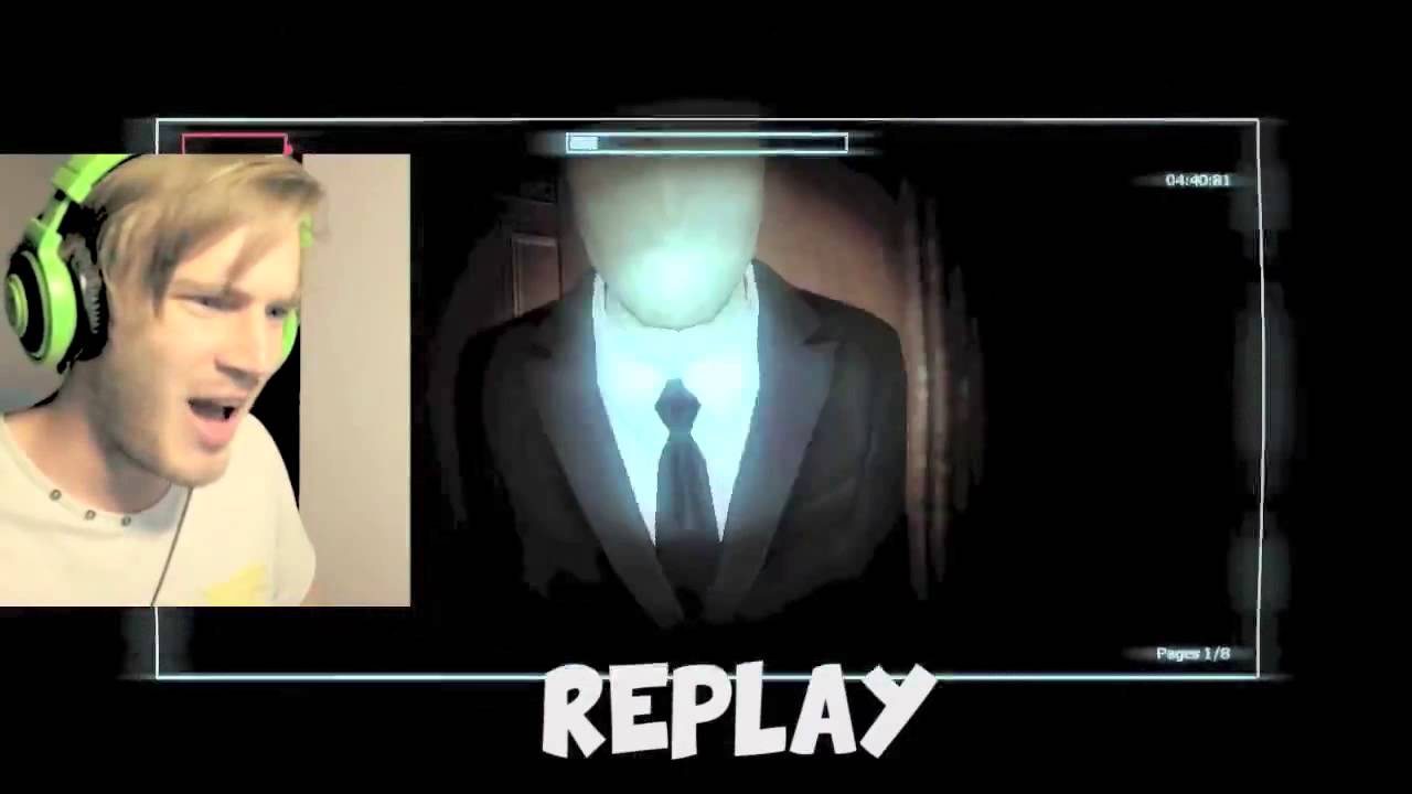 All PewDiepie How To: Become Slender Man! (Gmod - Stop it Slender ...