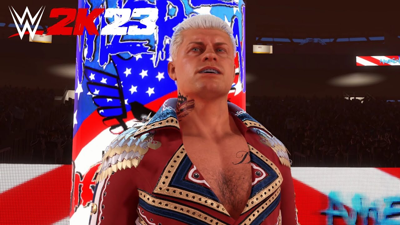 WWE 2K23 - Cody Rhodes (Entrance, Signature, Finisher) - YouTube
