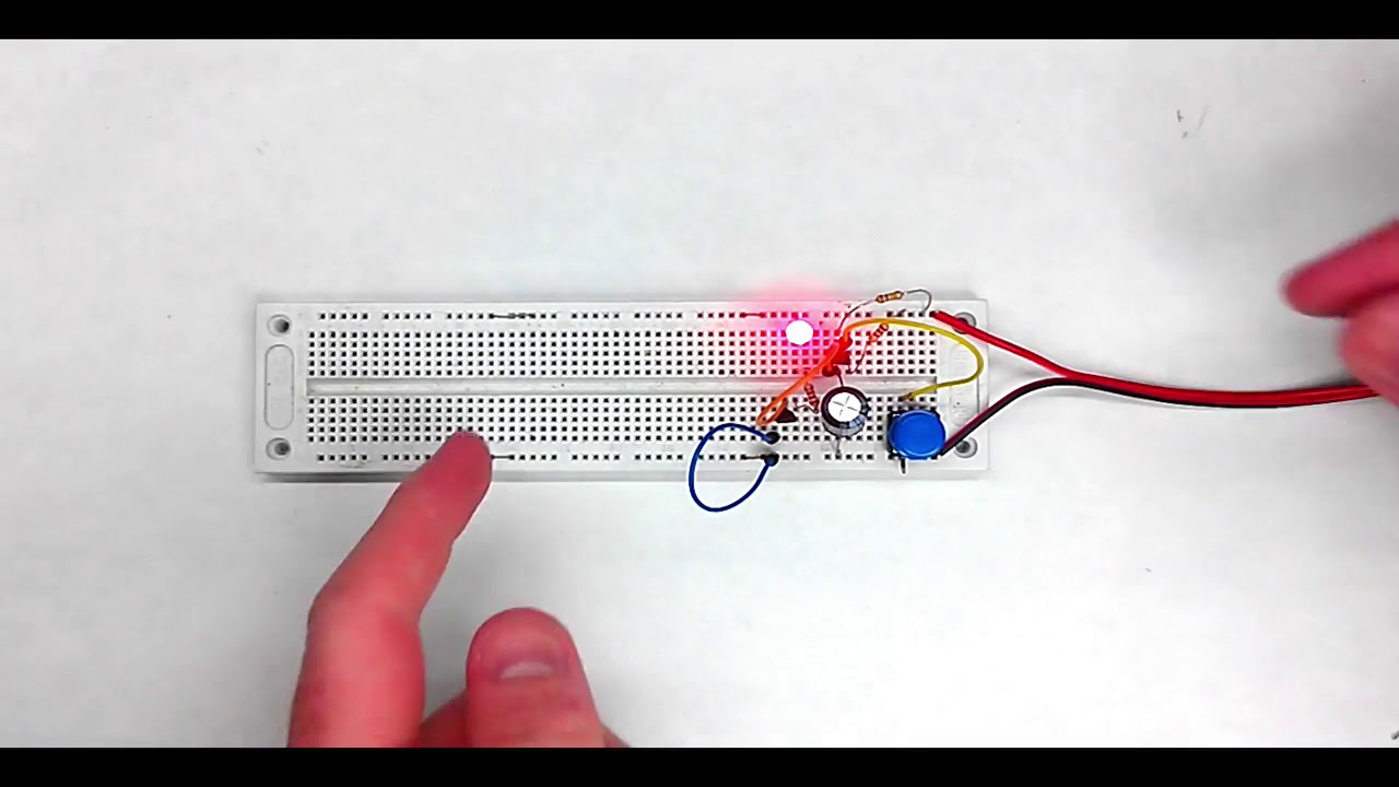 Electronics Fundamentals Tutorial #25 RC Time Constant Example ...