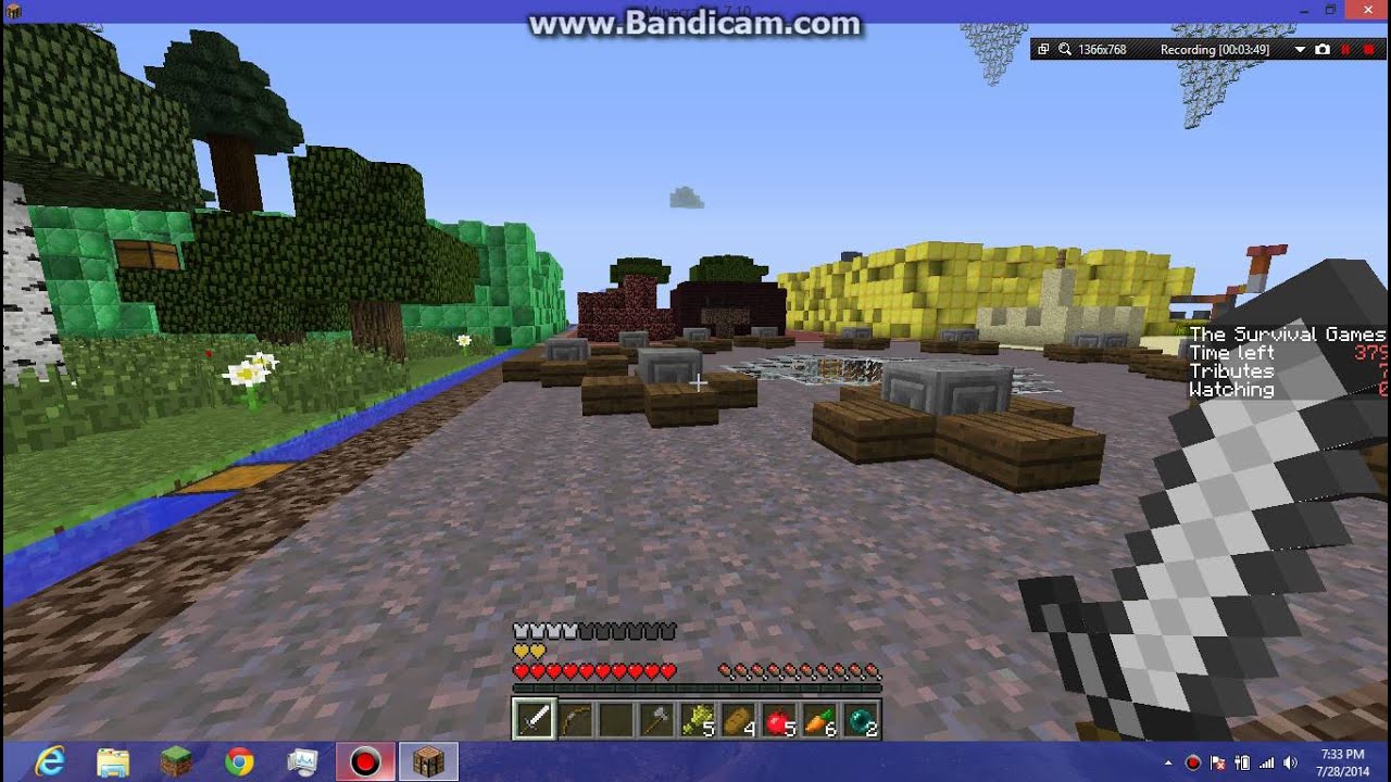 Minecraft Survival Games #2 - YouTube