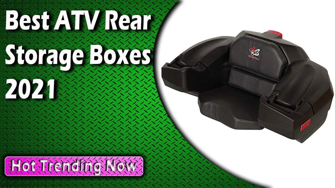 Best ATV Rear Storage Boxes 2022 - YouTube